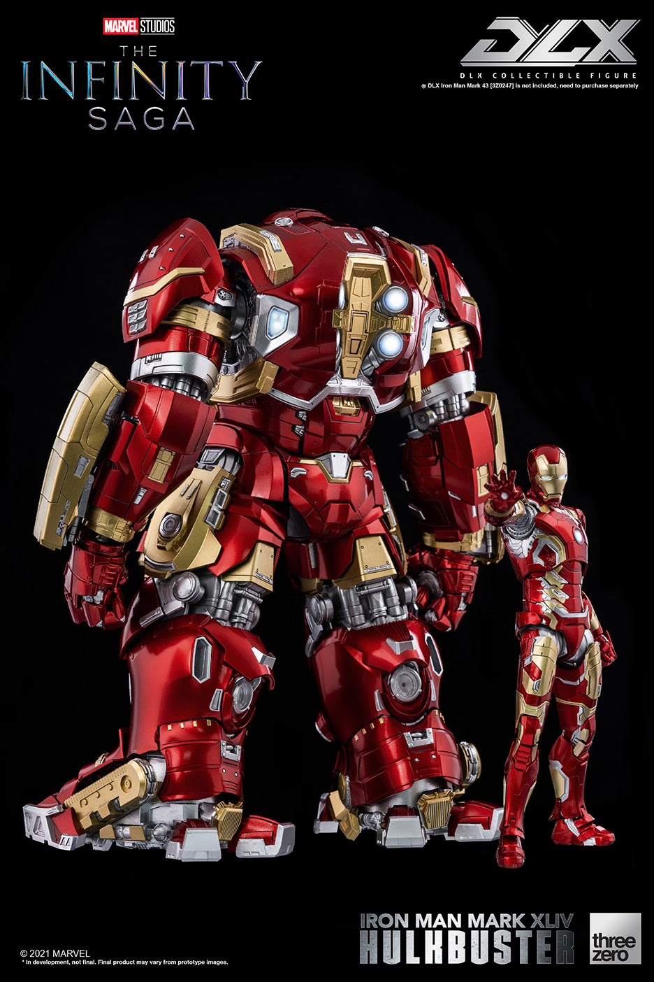 ThreeZero DLX Iron Man Mark 44 “Hulkbuster” 1:12 Scale | Zero Verse ...